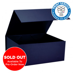 Navy Magnetic Gift Boxes available from stock in 2 box sizes. Ideal as ...