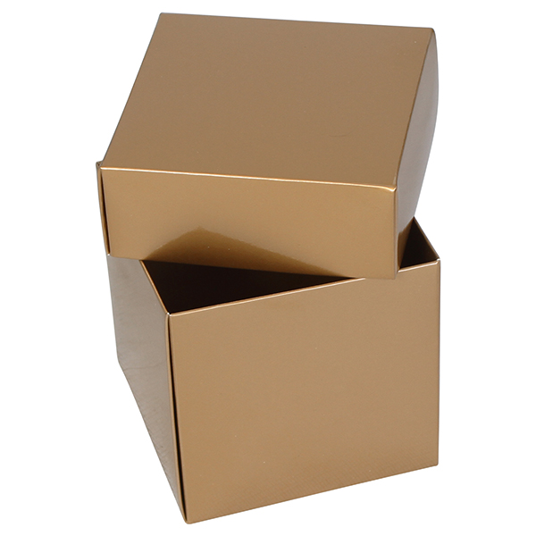 Gold Cube Boxes