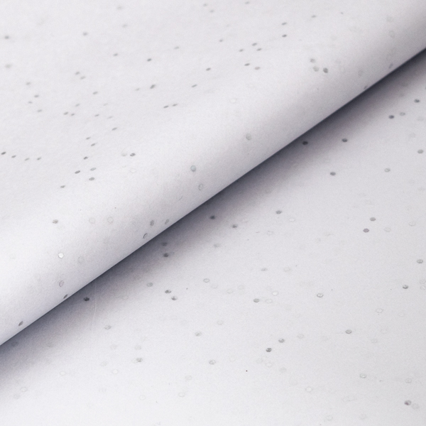 White Gemstone Tissue Paper is a crisp white tissue paper with gemstone ...
