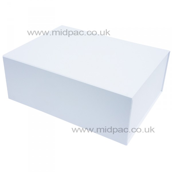 300mm Deep White Magnetic Gift Boxes