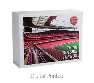Printed Gift Boxes with your own Printed Design from as few as 10 Boxes